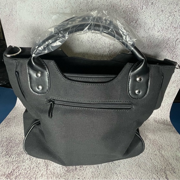 Bags | New Glow In The Dark Black Canvas Rib Cage Bag | Poshmark